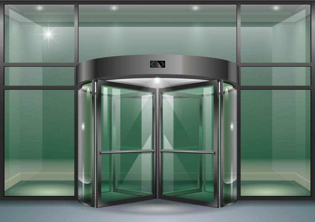 Revolving Doors | Secure & Stylish Entrances | Mace Gulf